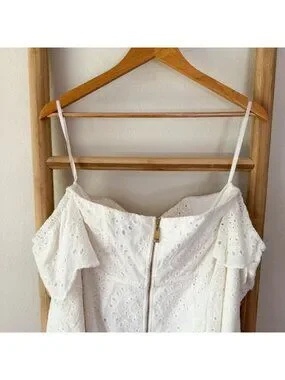 Runaway The Label | Dresses | Nwt Runaway The Label White Eyelet Off ...